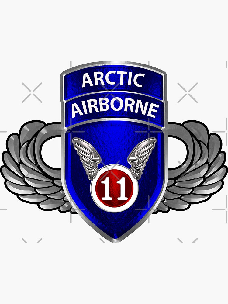 "11th Airborne Division " Sticker for Sale by SoldierAlways | Redbubble