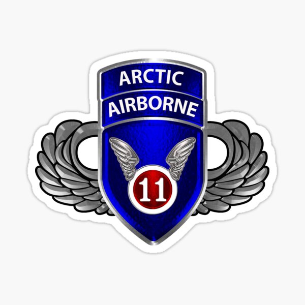"11th Airborne Division " Sticker for Sale by SoldierAlways | Redbubble