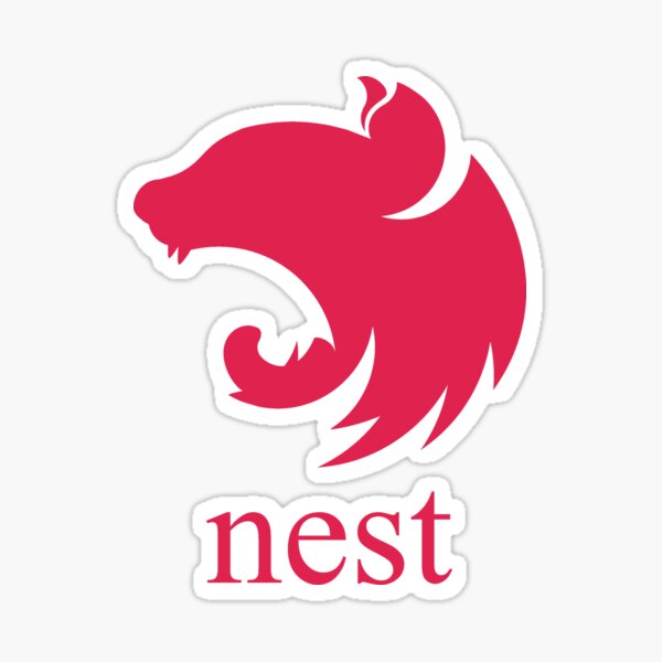 "NestJs | framework for node.js" Sticker for Sale by typo-n-quotes ...
