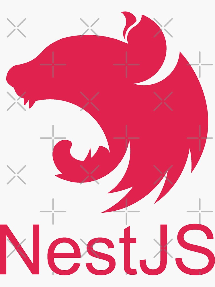 "NestJs | framework for node.js" Sticker for Sale by typo-n-quotes ...