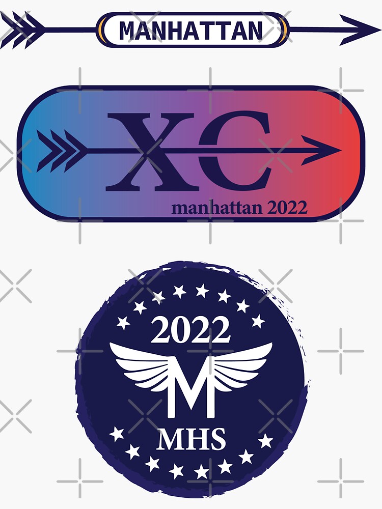 "Manhattan XC 2022 Mini Sticker Pack" Sticker for Sale by onlydreaming ...