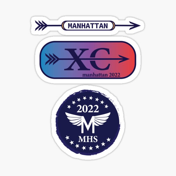 "Manhattan XC 2022 Mini Sticker Pack" Sticker for Sale by onlydreaming ...