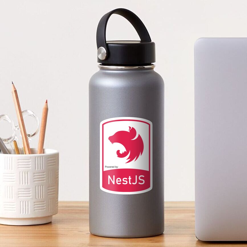 "Powered by nestjs | nestjs framework for node.js" Sticker for Sale by ...