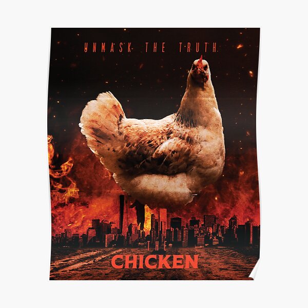 "Absurd Movie Posters - The Chicken" Poster for Sale by theblueofmyeye ...