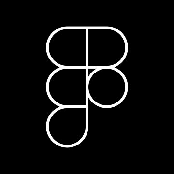 "Figma Minimal Outline Black and White Logo" iPhone Case for Sale by ...