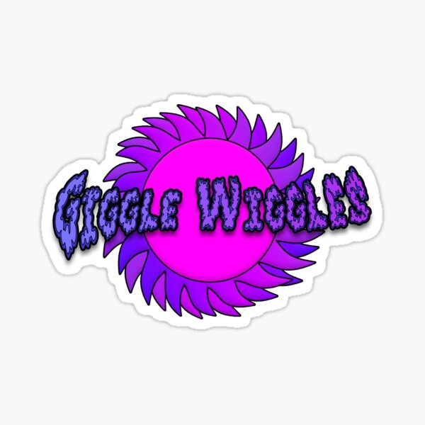 "Giggle Wiggles" Sticker for Sale by FedoraCRT | Redbubble