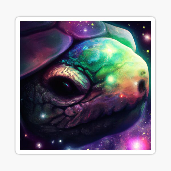 "Galaxy Art Turtle, Galaxy Turtle, Space Turtle" Sticker for Sale by ...