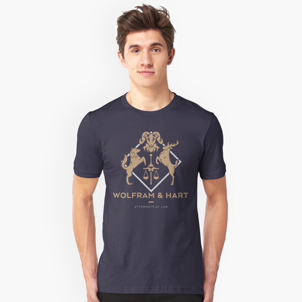 "Wolfram and Hart" T-shirt by MitchLudwig | Redbubble