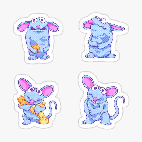 "Tutter Sticker Pack" Sticker for Sale by BreenanaBread | Redbubble