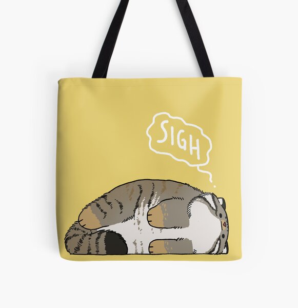 "Sigh..." Tote Bag for Sale by hellopotoh | Redbubble