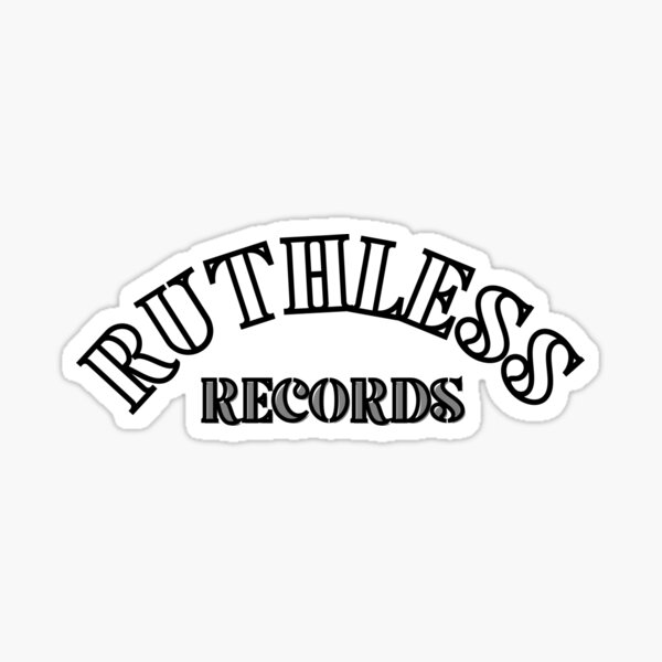 "Label Ruthless" Sticker for Sale by MedhO | Redbubble