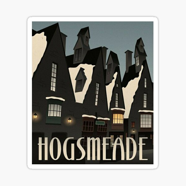 "hogsmeade" Sticker for Sale by EspressoLove | Redbubble