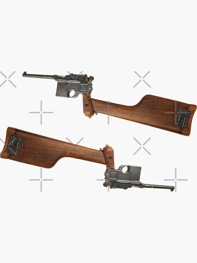 "Mauser Parabellum Machine Gun Sticker Pack" Sticker for Sale by ...