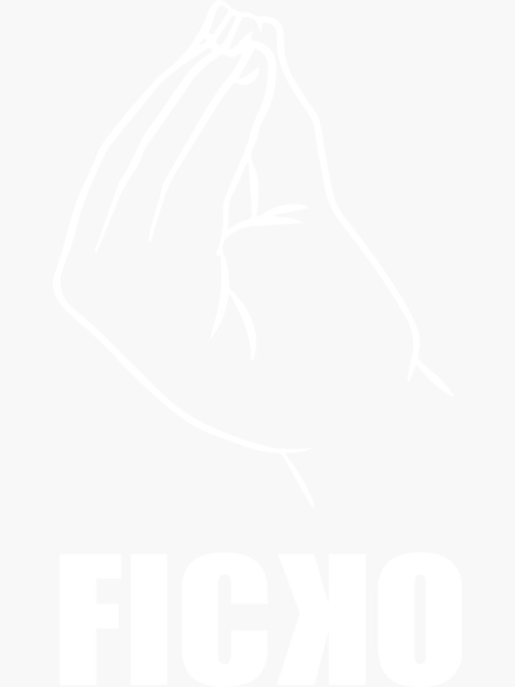 "Ficko Merch Ficko Logo" Sticker for Sale by ParotterShop | Redbubble