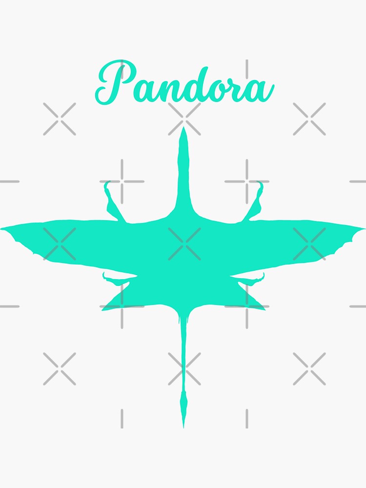 "Pandora Avatar Ikran" Sticker for Sale by Laragon11 | Redbubble