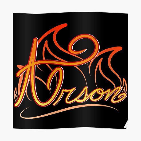 "The Arson Pride" Poster for Sale by Madame-Deer | Redbubble