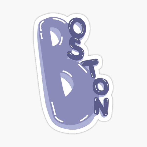 "Boston" Sticker for Sale by kristymc | Redbubble