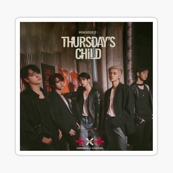 "Thursday's child" Sticker for Sale by ale040504 | Redbubble