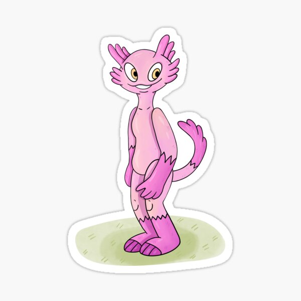 "Cute smiling pink girl alien. " Sticker for Sale by zinziberart ...
