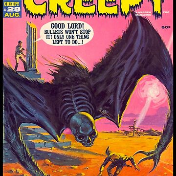 " ANOTHER GREAT VINTAGE CREEPY # 28 MAGAZINE COVER!" Sticker for Sale ...