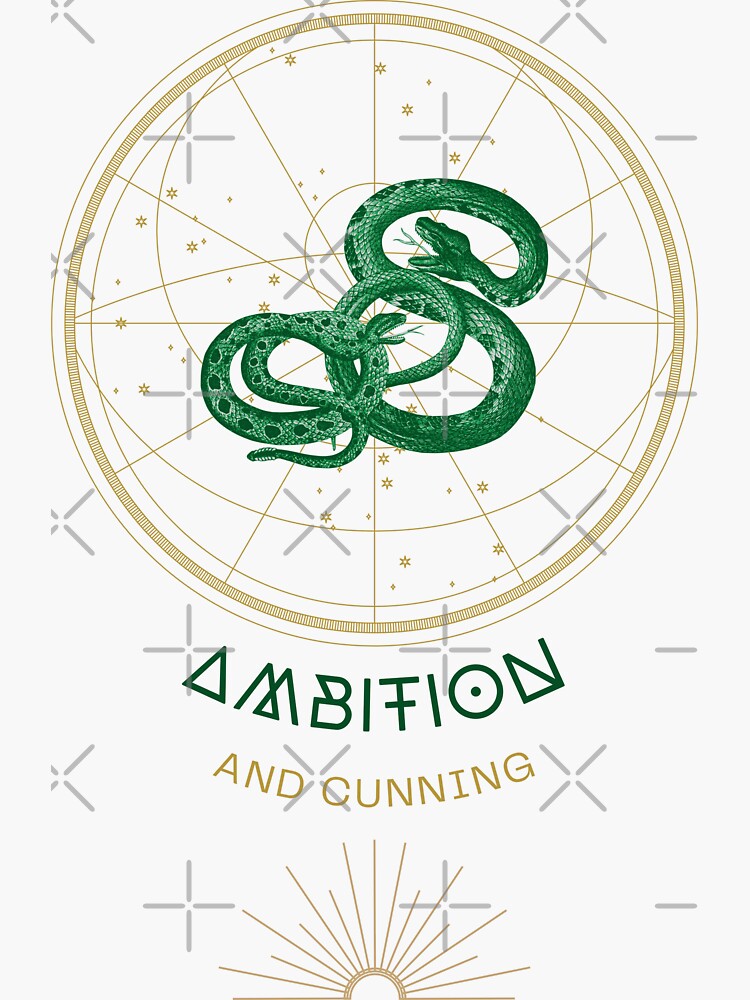 "Snake Serpent Astrology Ambition and Cunning" Sticker for Sale by ...