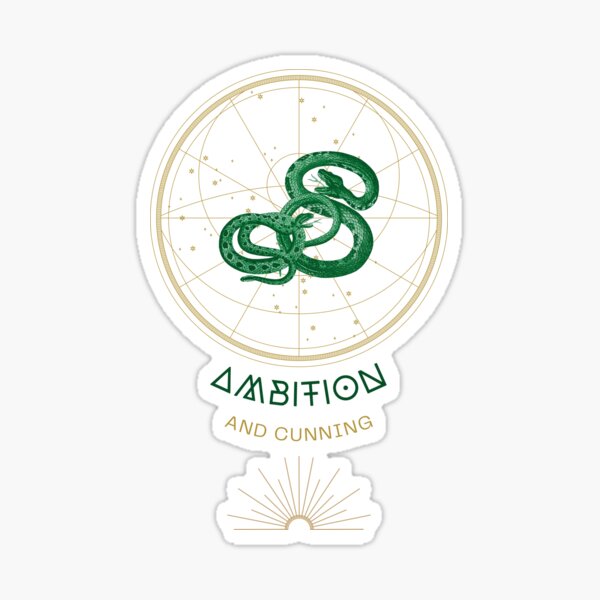 "Snake Serpent Astrology Ambition and Cunning" Sticker for Sale by ...