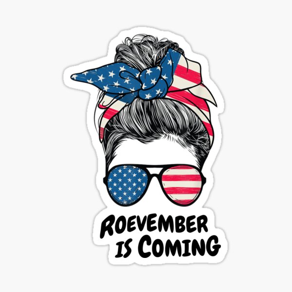 "Roevember is coming" Sticker for Sale by prianart | Redbubble