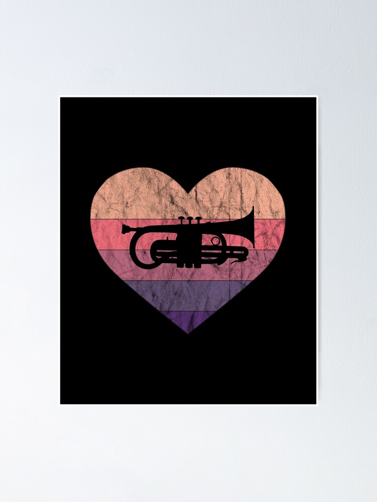 "Wind Player Loves Cornet And Flugelhorn" Poster for Sale by NoPlanB ...