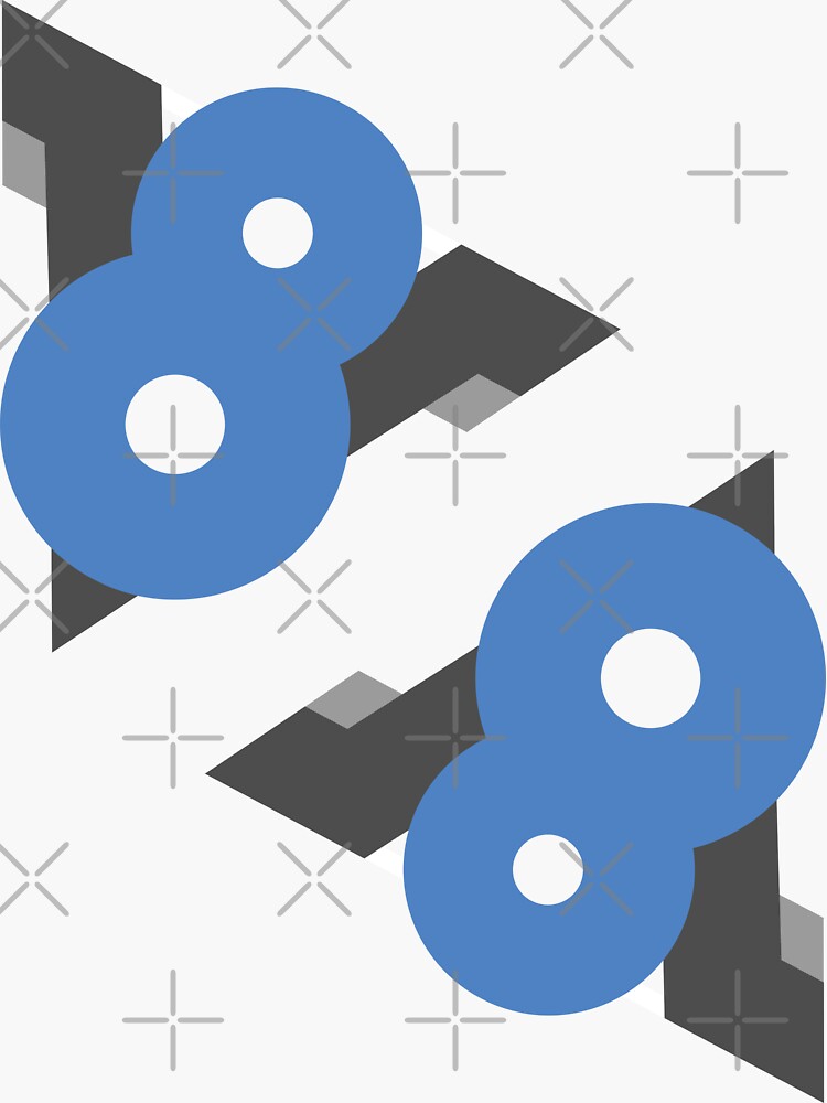 "v8" Sticker for Sale by gomex | Redbubble