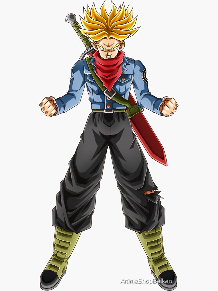 "SSJ Future Trunks" Sticker for Sale by AnimeShopBalkan | Redbubble