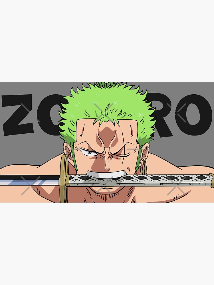 "Zoro Roronoa" Sticker for Sale by japaneseart- | Redbubble