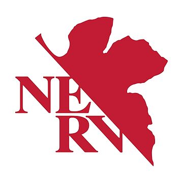 "NERV" Sticker for Sale by Camilo Montalvo | Redbubble