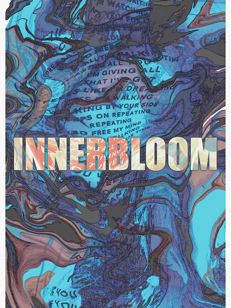 "Innerbloom- Rufus du sol" Sticker for Sale by vampyrz | Redbubble