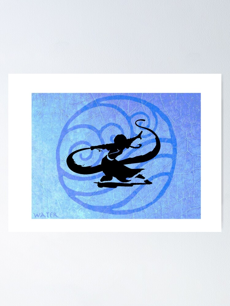 "Avatar Water Bender" Poster by TheRonSwanson | Redbubble