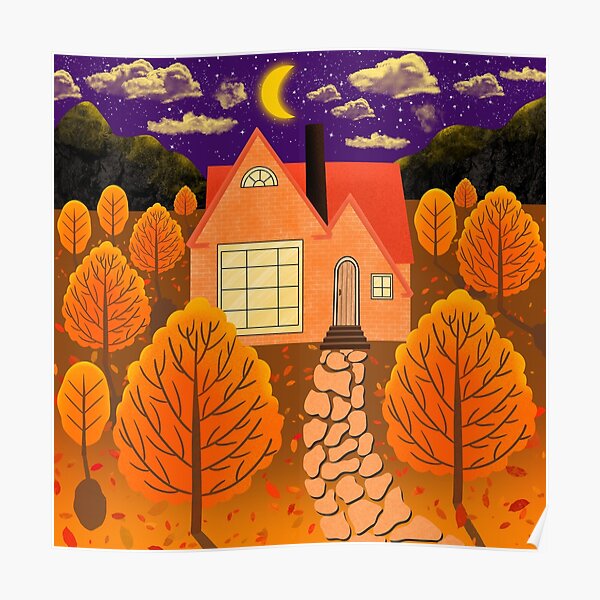 "cottage cozy" Poster for Sale by t-style-jmah | Redbubble