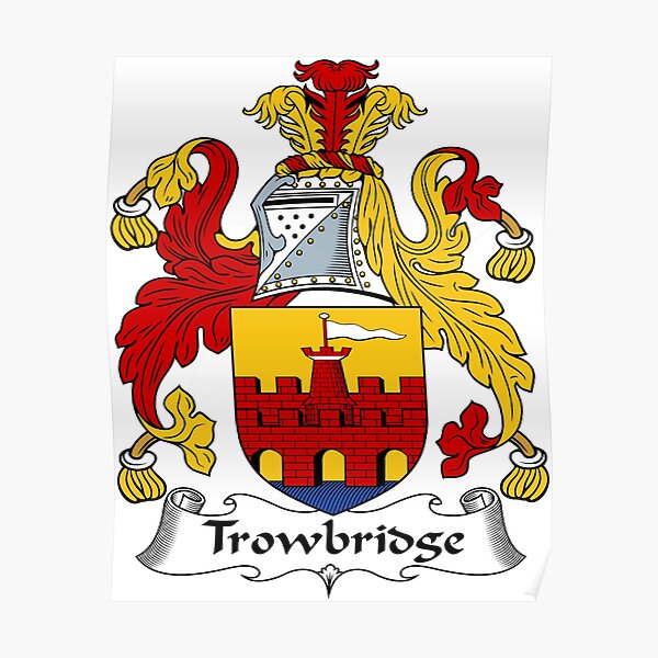 "Trowbridge" Poster for Sale by HaroldHeraldry | Redbubble