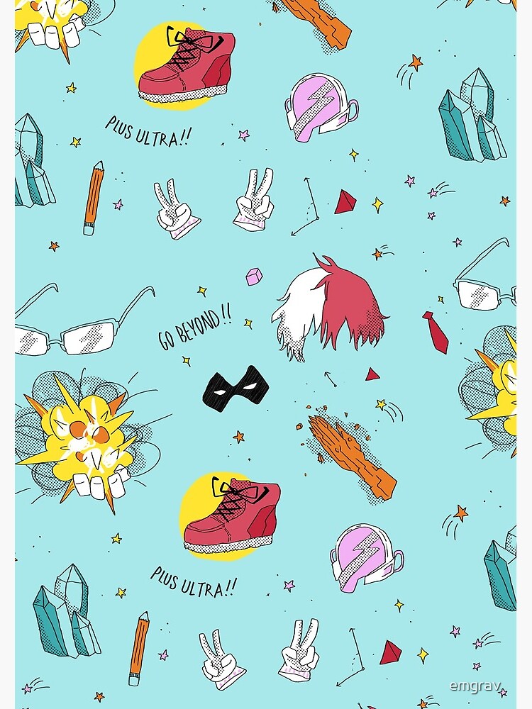 "BNHA!" Spiral Notebook by emgrav | Redbubble