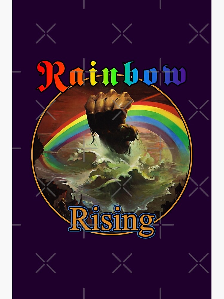 "Rainbow: Rising (Special Edition)" Poster for Sale by Eds-Rock-Shoppe ...