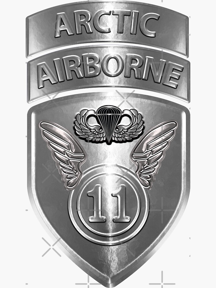 "11th Airborne Division " Sticker for Sale by SoldierAlways | Redbubble