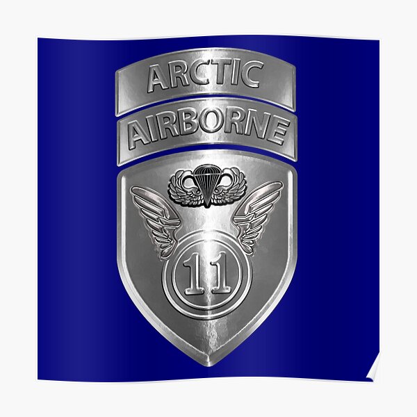 "11th Airborne Division " Poster for Sale by SoldierAlways | Redbubble