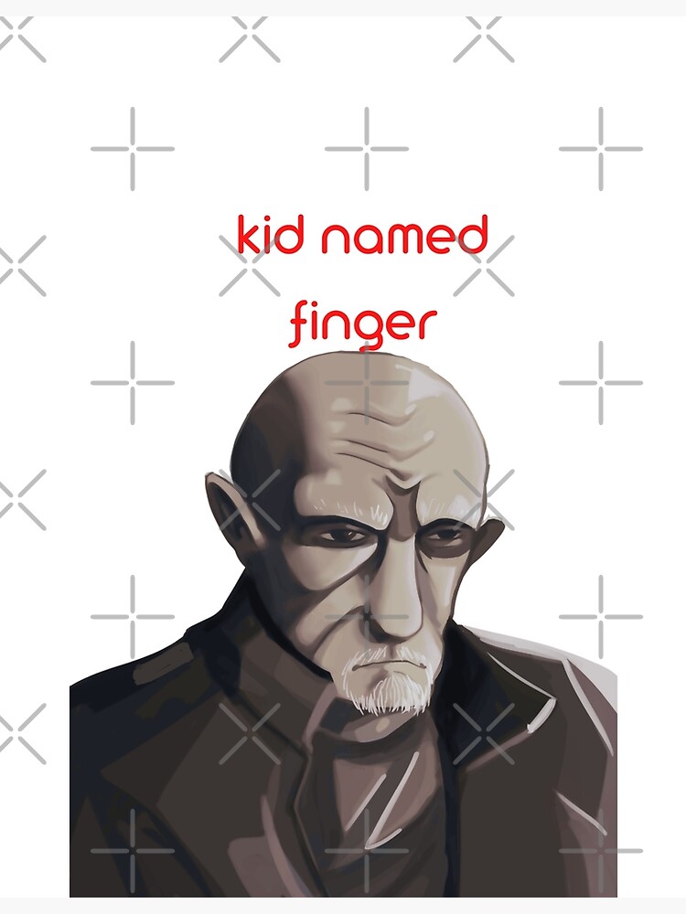 "kid named finger meme " Art Print for Sale by HamzaChouqar2 | Redbubble