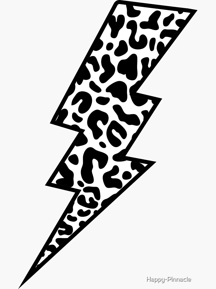 "Leopard Lightning Bolt Leopard Flash Cheetah Lightning Thunder ...
