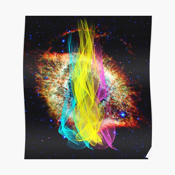 "Threefold Flame Unity" Poster for Sale by KanjiForest | Redbubble