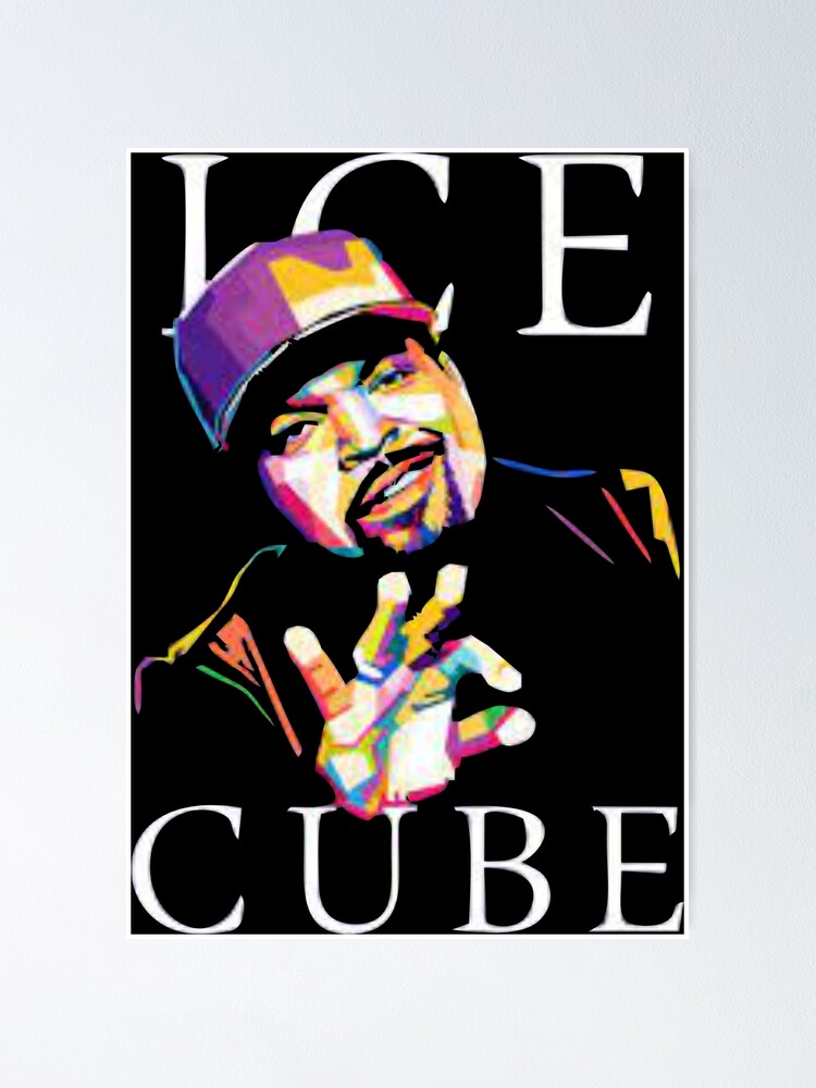 "ICE CUBE RAP" Poster for Sale by LonieCummings | Redbubble