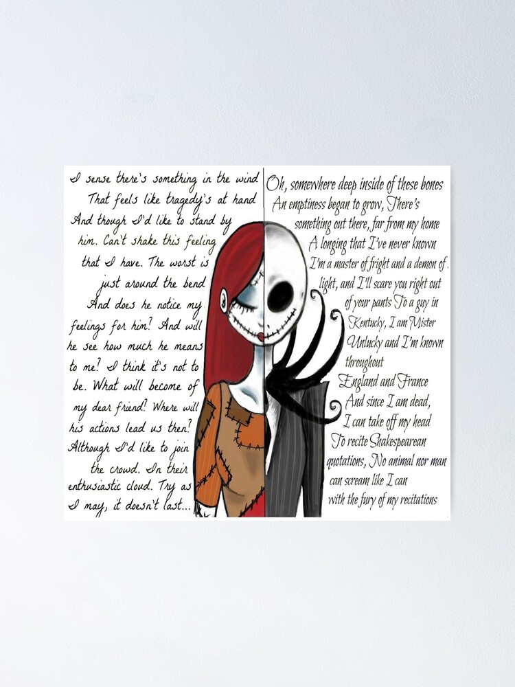 "Nightmare Before Christmas" Poster for Sale by Mominsminions | Redbubble