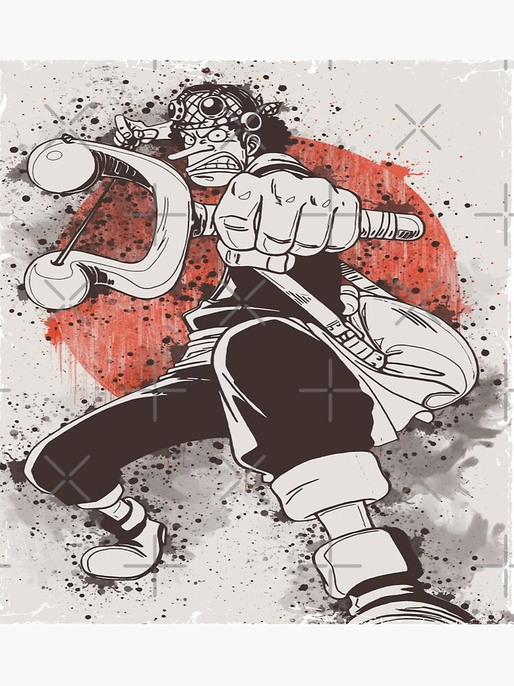 "One Piece Usopp The Sniper King" Art Print for Sale by Dotsonart ...