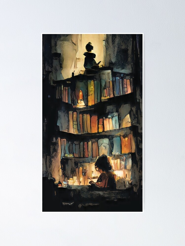 "Midnight Owl #1" Poster for Sale by Deep-Fried-Ai | Redbubble