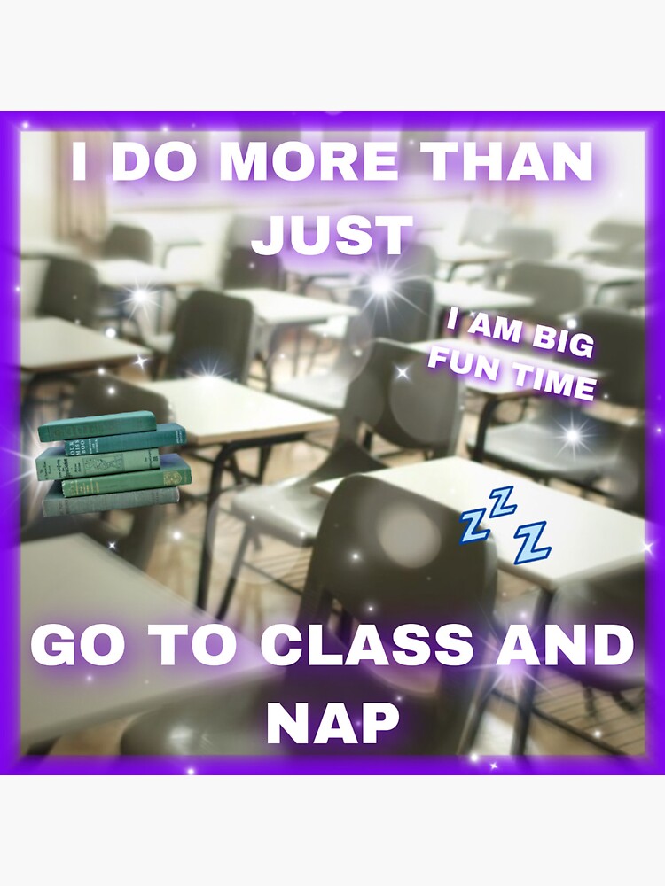 "Big Fun Time" Sticker for Sale by MacAffirmations | Redbubble