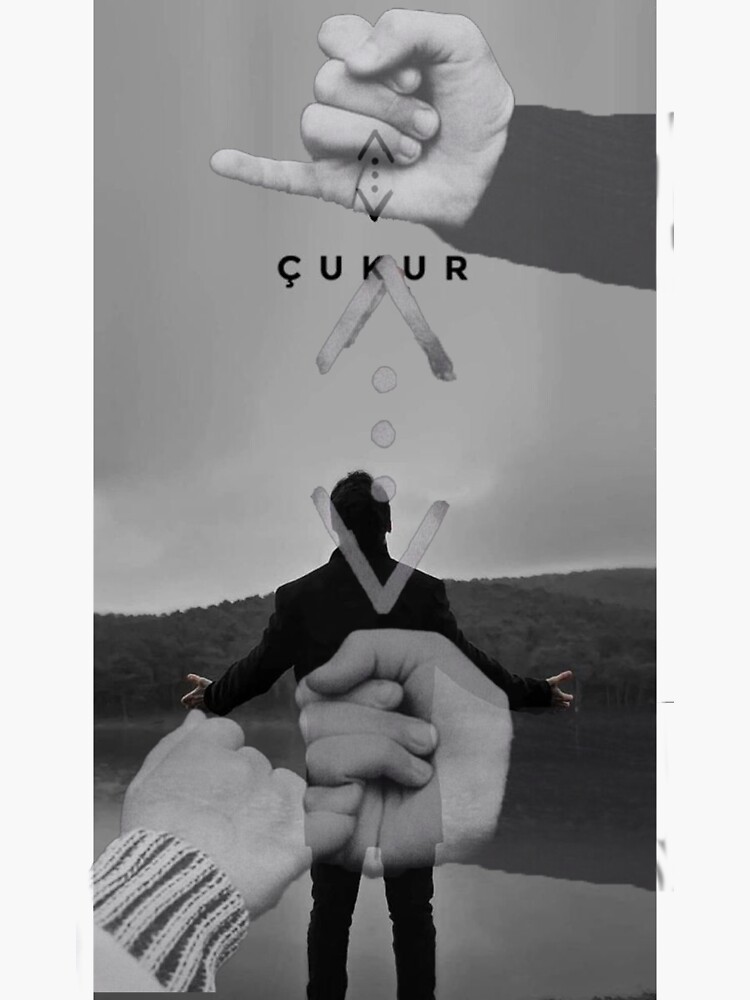 "movie of the hole (çukur)" Sticker for Sale by haven-art | Redbubble