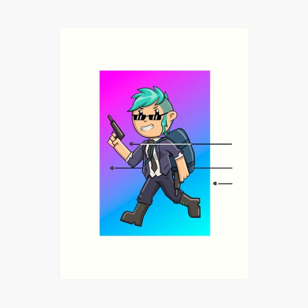 "Payday 2 cute Sydney" Art Print by Protuniks | Redbubble